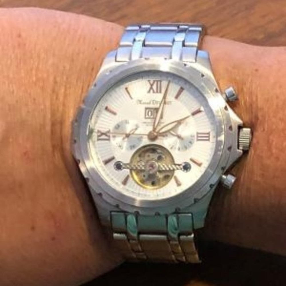 Marcel Drucker Ss Automatic Chronograph Watch - Gem